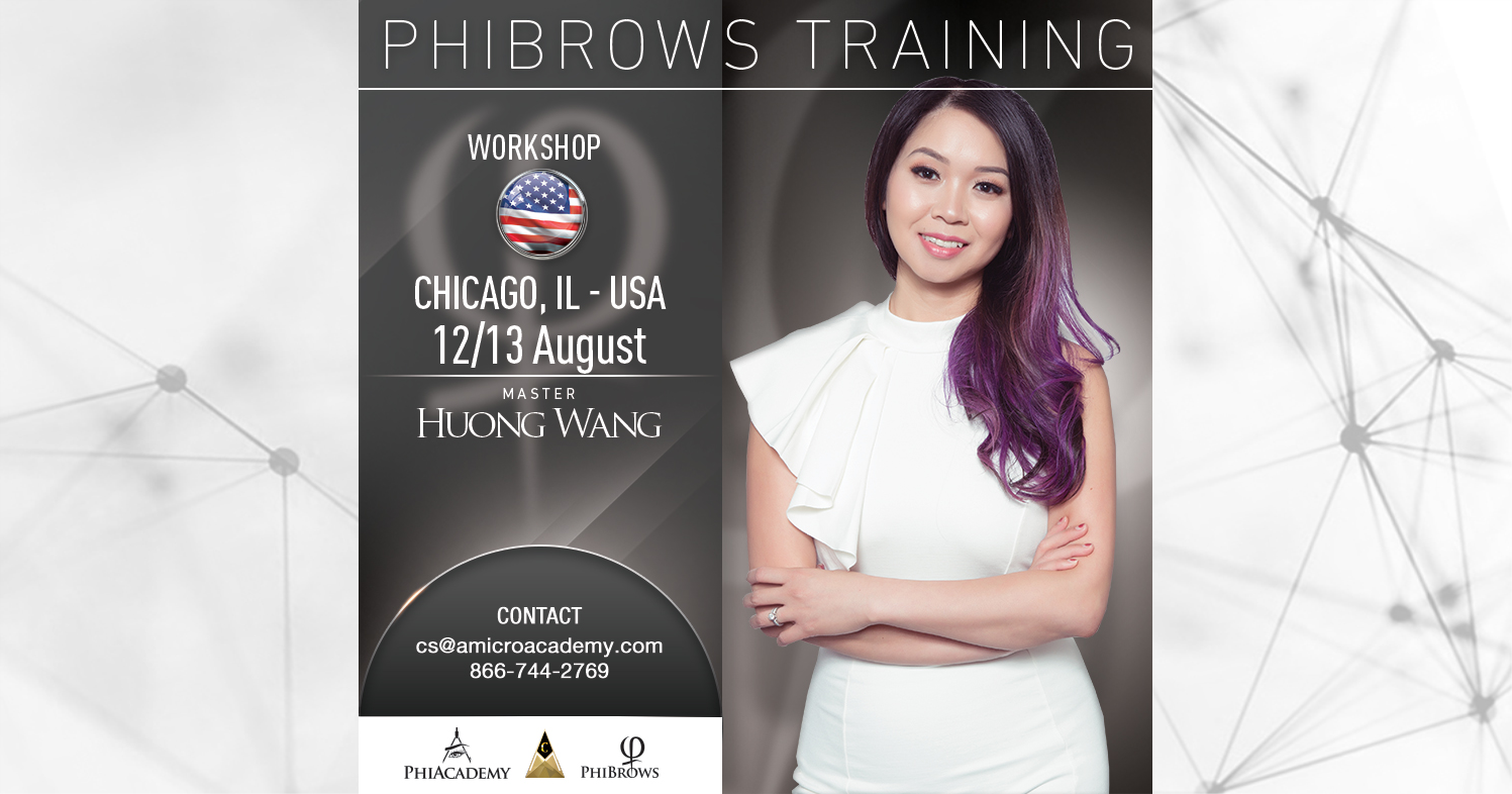 000578 | 2-Day Phibrows Microblading Training Course - Official PhiAcademy USA - Houston, Texas