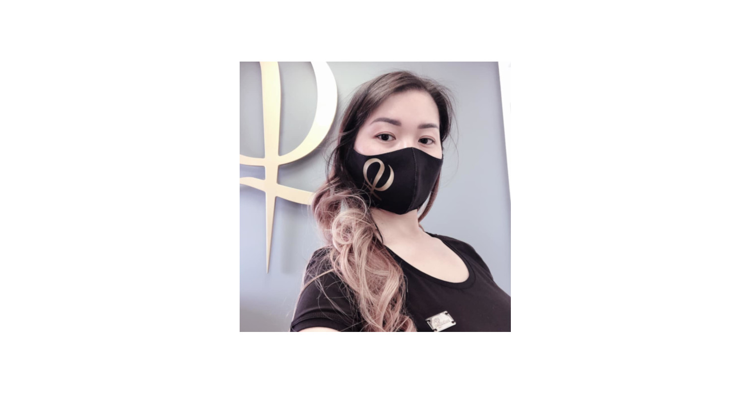 Cloth Facemask With Phi Logo: Official Phishop USA by Master Huong Wang