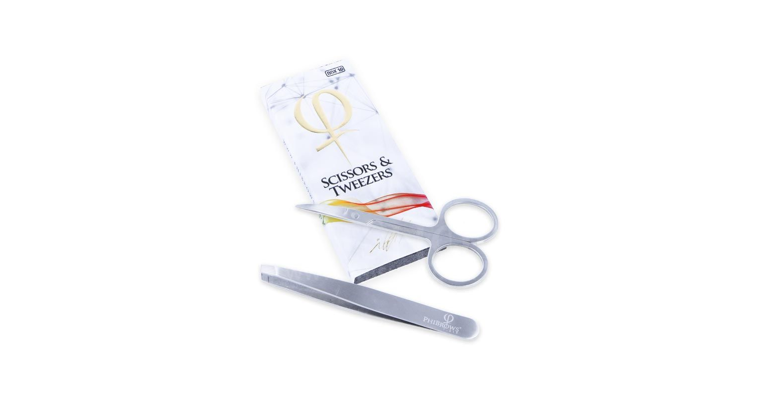 PhiBrows Scissors & Tweezers: Official Phishop USA by Master Huong Wang